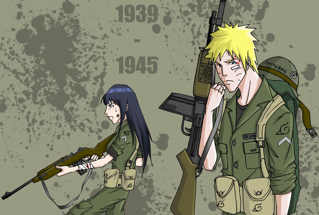 NaruHina - WW2 by ihatecollege on DeviantArt