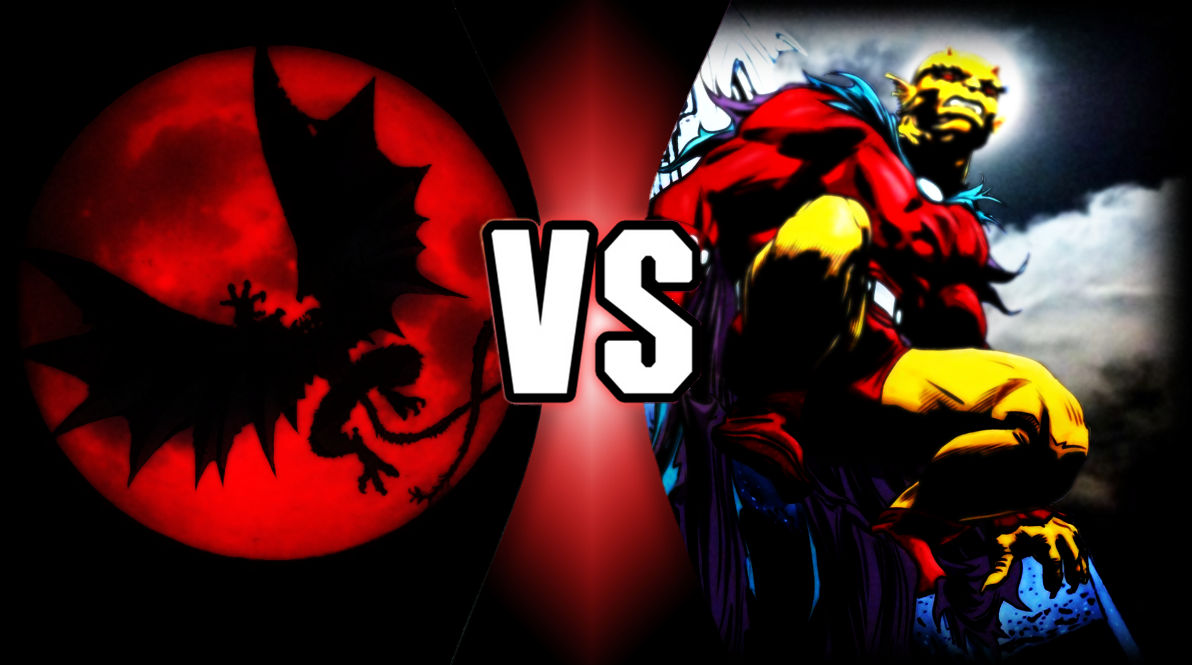 Devilman VS Etrigan (Devilman VS DC) by squirrel-ghost on DeviantArt Devilman VS Etrigan (Devilman VS DC) by squirrel-ghost on DeviantArt