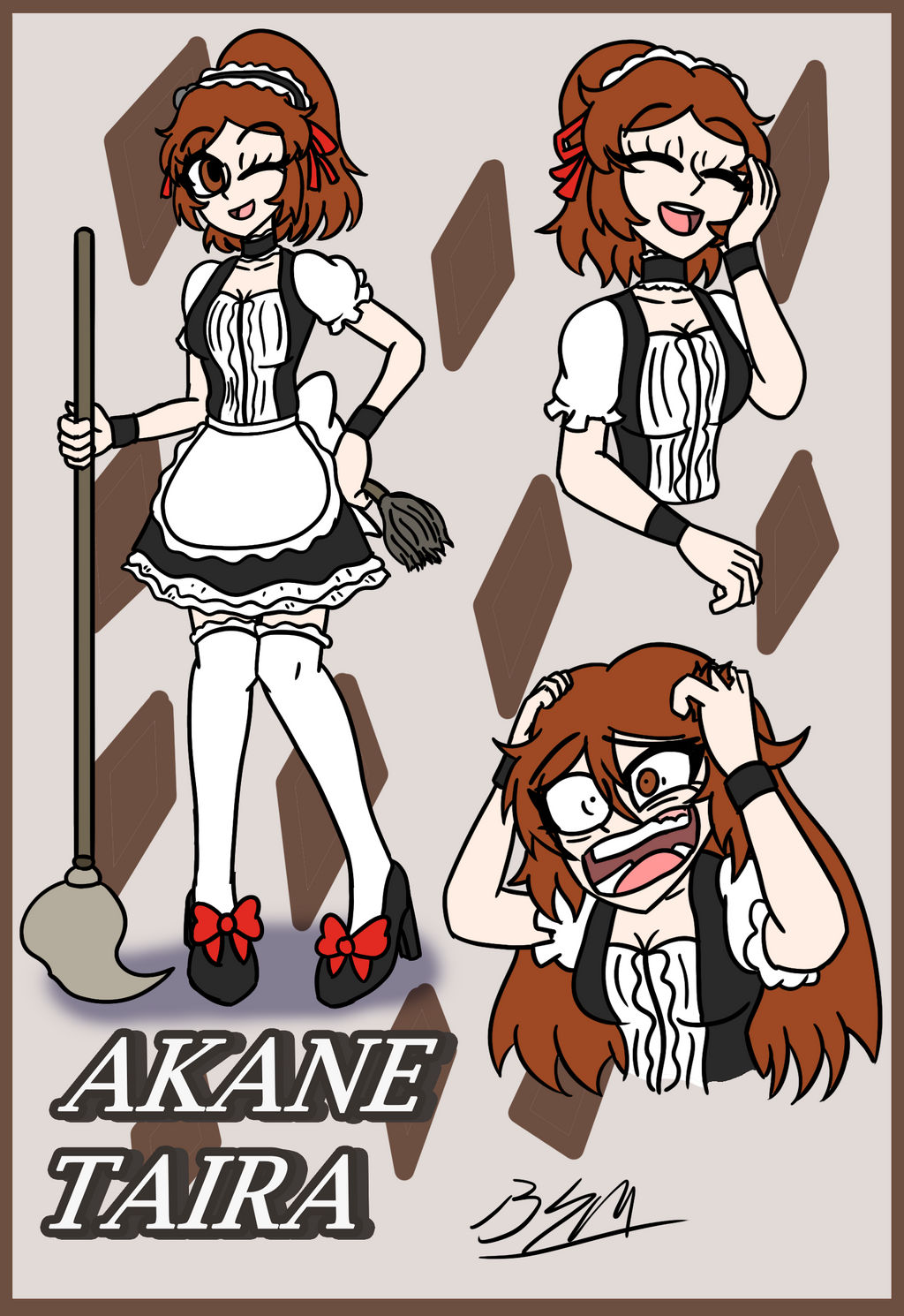 Danganronpa Another 1 02 Akane Taira By Mamaluigi2018 On Deviantart