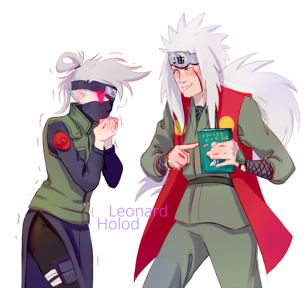 Fem Kakashi And Jiraya By Leonardholod On Deviantart