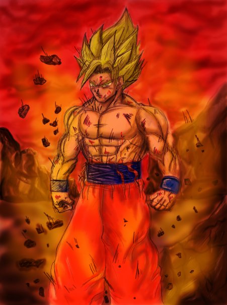 Ss Goku By Koreanartist2006 On Deviantart