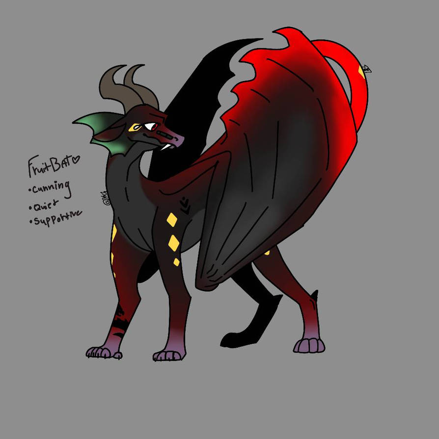 Fruitbat Oc By Kaijuglitch On Deviantart