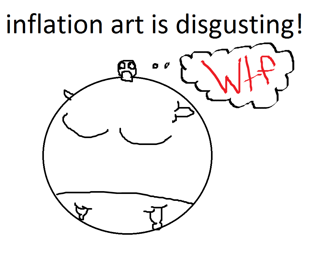Inflation Art By Majesticwolfxx On Deviantart
