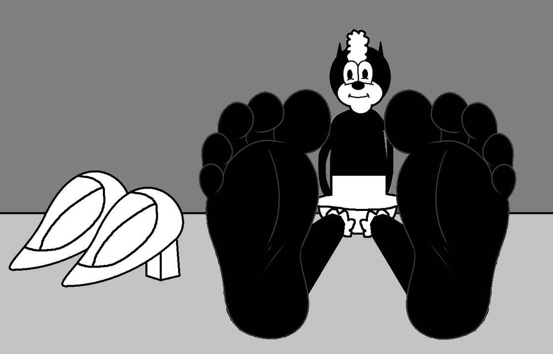 Girl Cat Feet Black 1931 By Joaoluigi On Deviantart