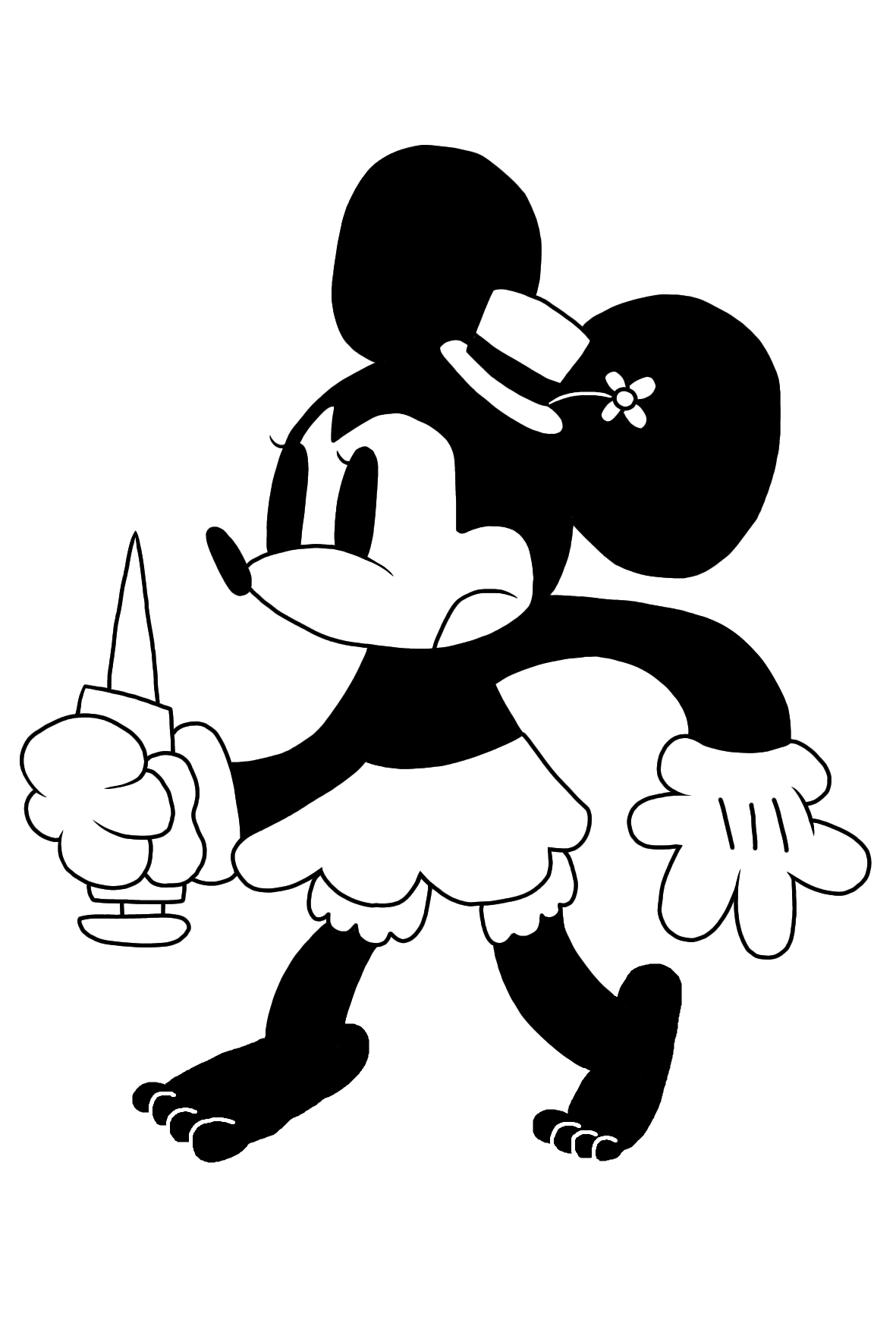 Minnie Mouse Feet With Needle By Joaoluigi On Deviantart