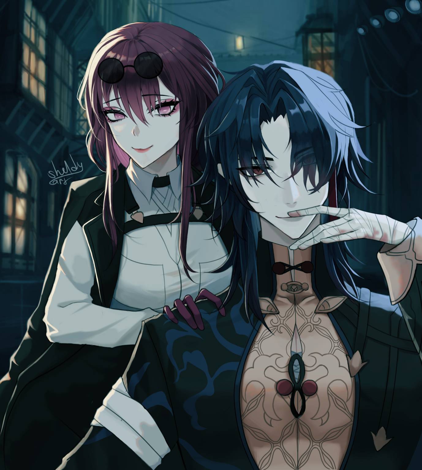 Kafka N Blade My Favourite Couple By Sheldyart On Deviantart