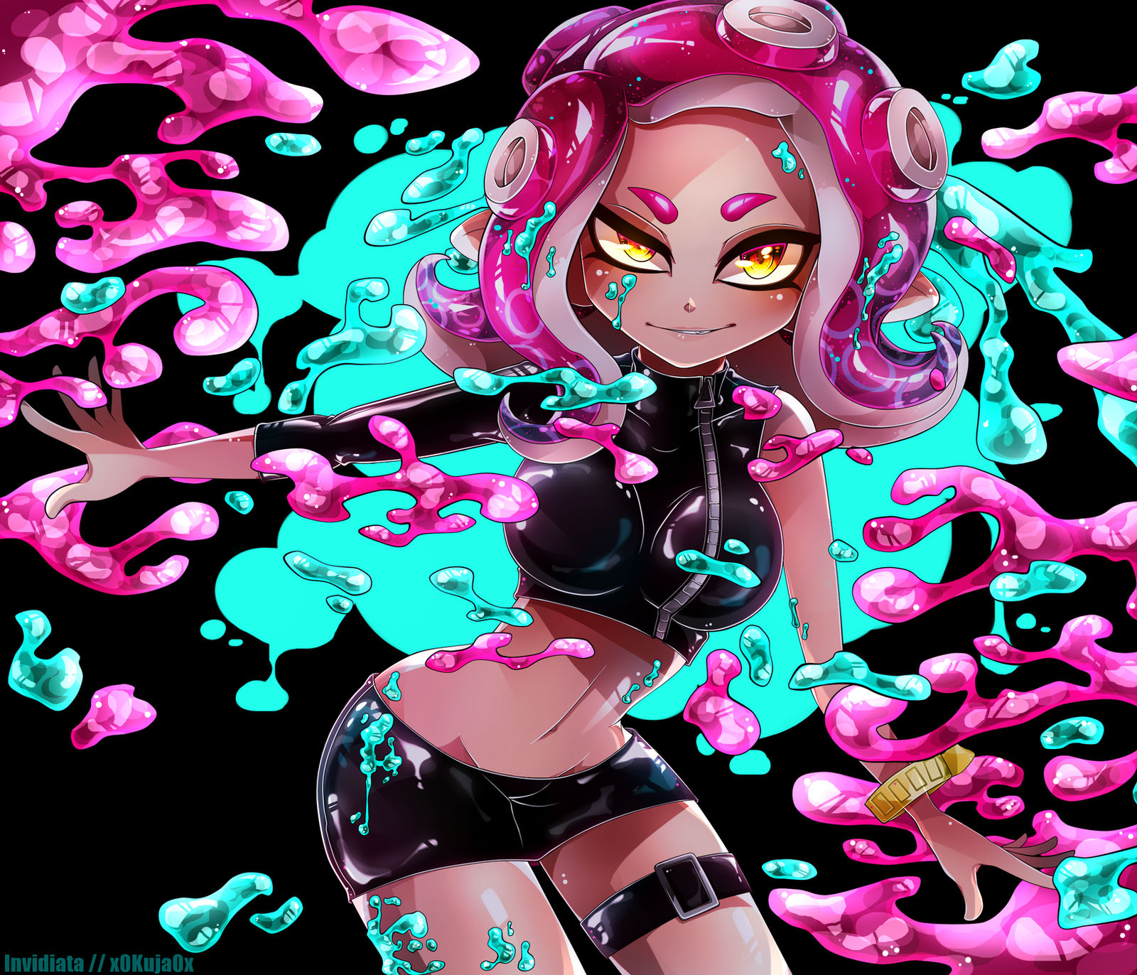 Splatoon 2 Octoling Agent 8 By Invidiata On Deviantart
