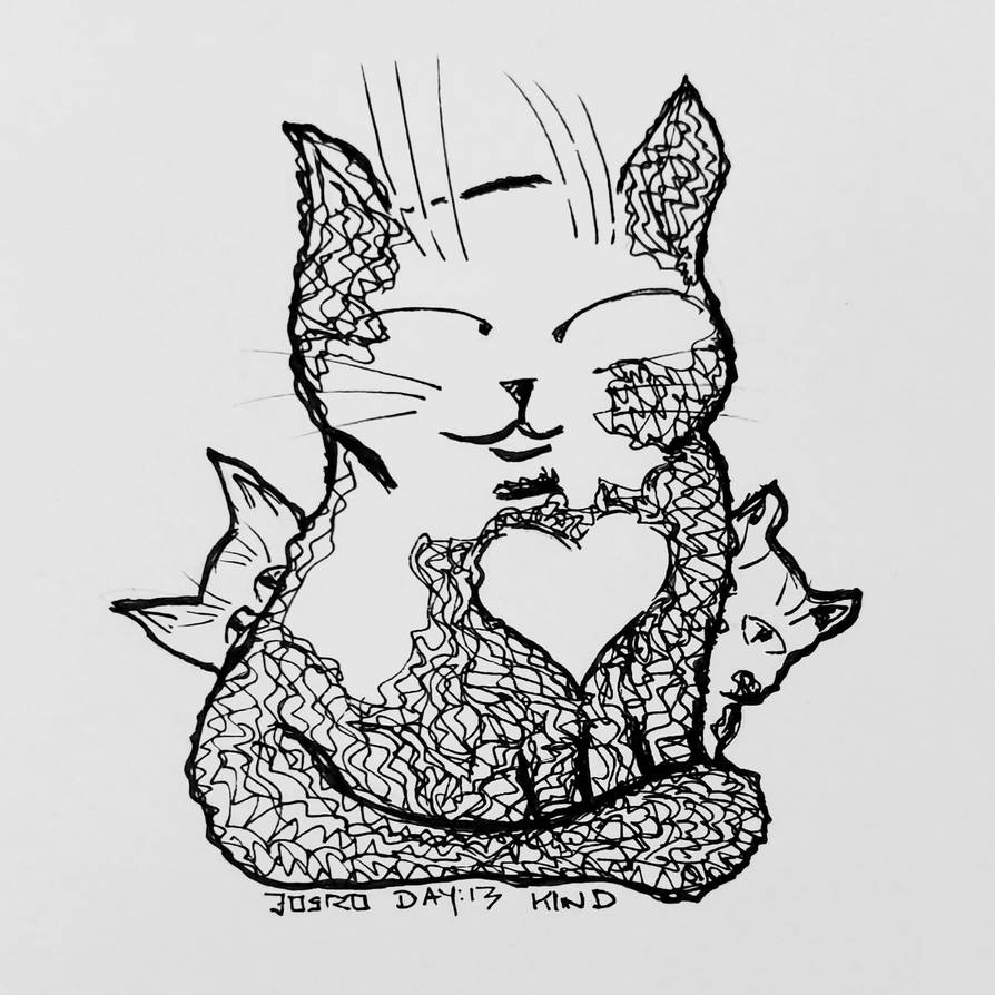 INKTOBER 2022 ~ Day 13: kind by josroart on DeviantArt INKTOBER 2022 ~ Day 13: kind by josroart on DeviantArt