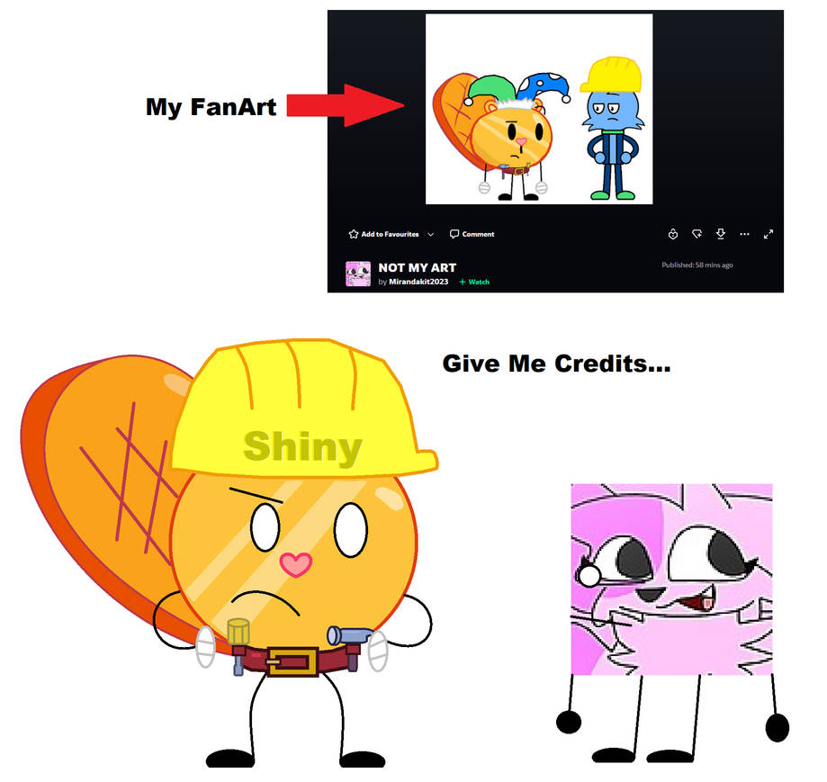 Someone Stole My Fanart Without Permission By Shinyhandyyt On Deviantart