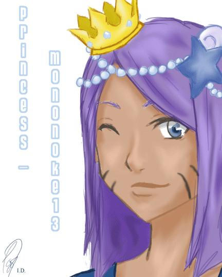 Princessmononoke Art Request By In Sandy Beaches On Deviantart