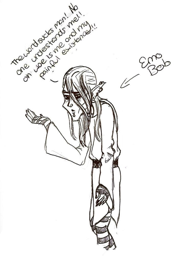 Bob - Emo by KatArtIllustrations on DeviantArt