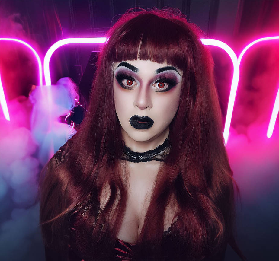 Red Goth By Spicy Time On Deviantart