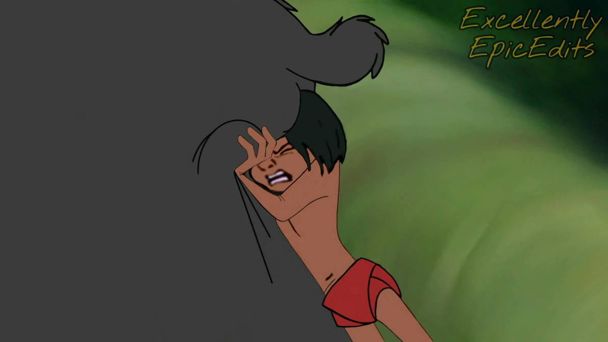 Mowgli Pushes Baloo Again By Excellentlyepicedits On Deviantart