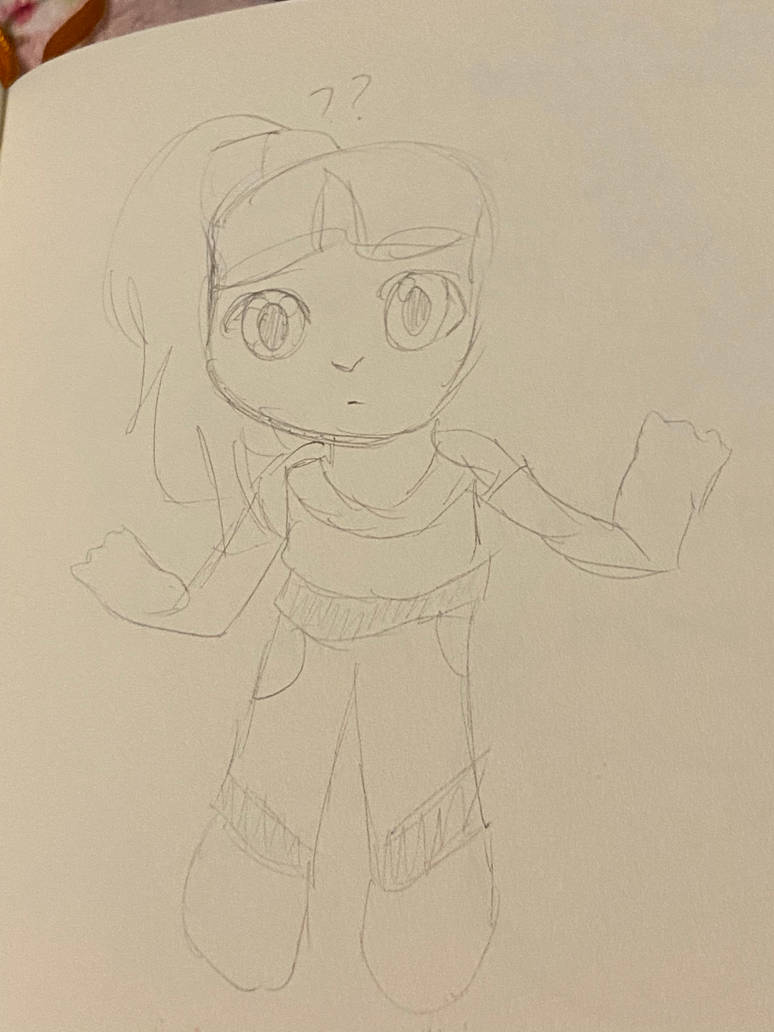 Anime Girl Sketch By Mysterionz On Deviantart