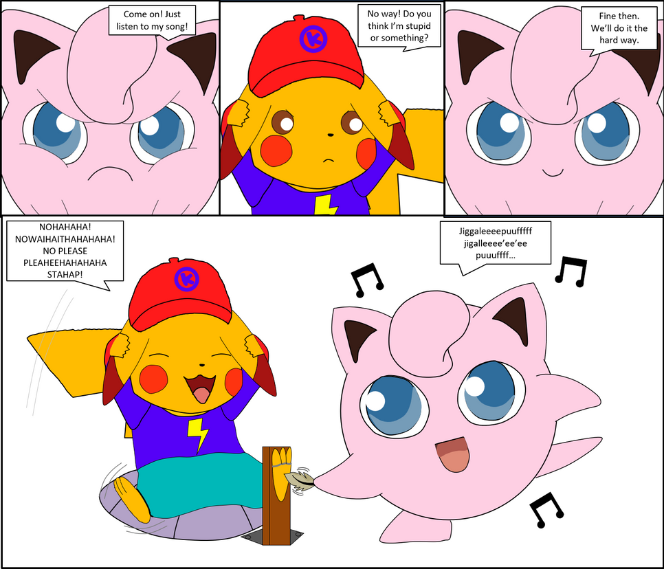 Jigglypuff Gets Oc Pikachu Kareem Old Request By Sneaselslashreturns