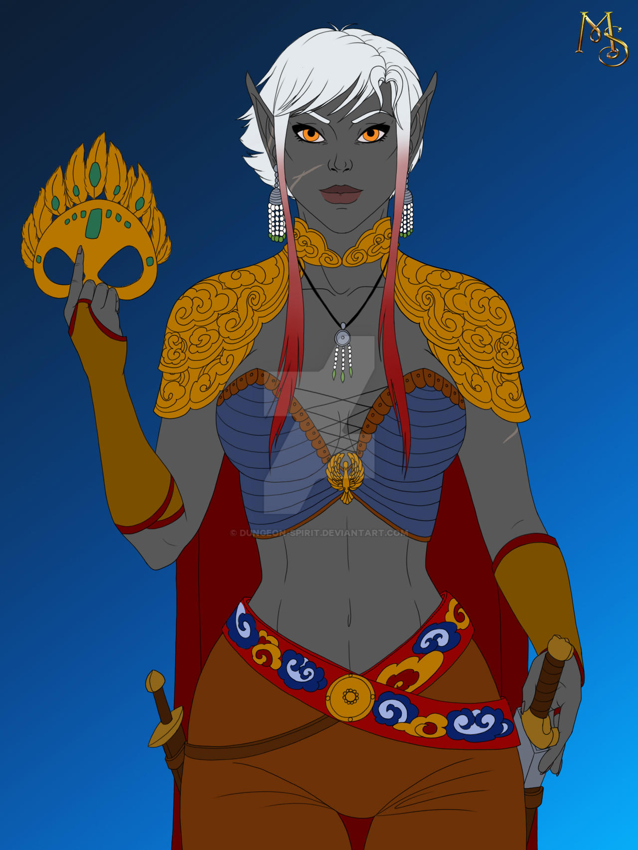Oriental Princess By Dungeon Spirit On Deviantart
