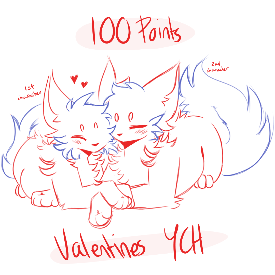 (CLOSED) Feline/Canine Valentines YCH!! by Rainforesst on DeviantArt (CLOSED) Feline/Canine Valentines YCH!! by Rainforesst on DeviantArt