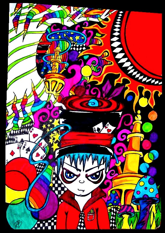 Trippy Mad Hatter by LadyOfGateways on DeviantArt