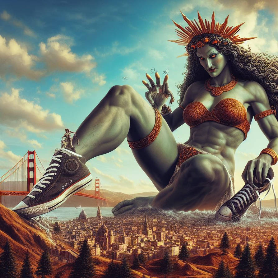 Giantess Converse 1 By Theneonartist56 On Deviantart