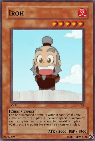 Iroh Chibi Card by DrAvatar on DeviantArt
