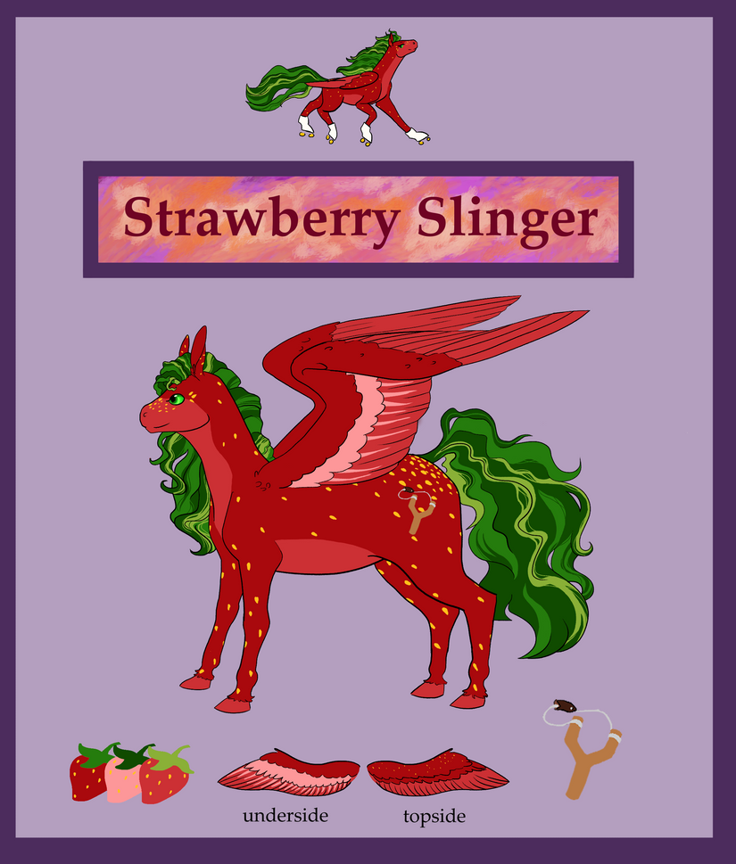 Strawberry Slinger by SunriseHeadlights on DeviantArt Strawberry Slinger by SunriseHeadlights on DeviantArt