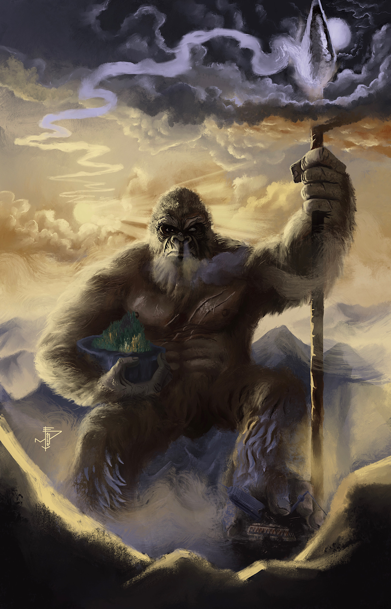 King Kong By Emyart15 On Deviantart