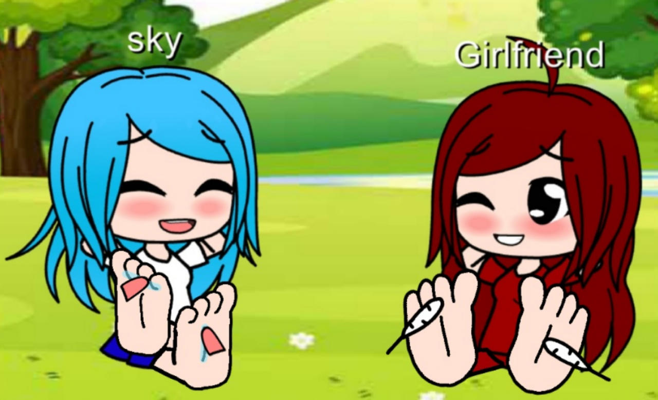 Sky And Gf Feet Tease Tickle Version By Feetarecool12 On Deviantart