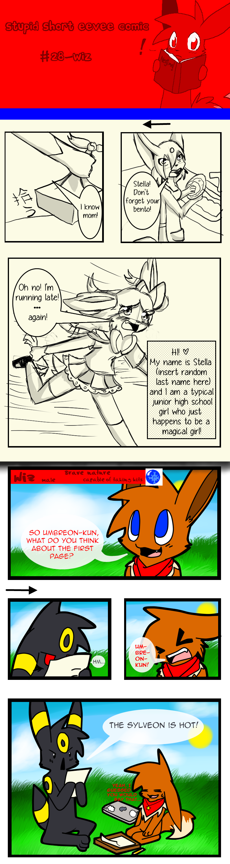 Stupid Short Eevee Comic 28 By Scruffyeevee On Deviantart