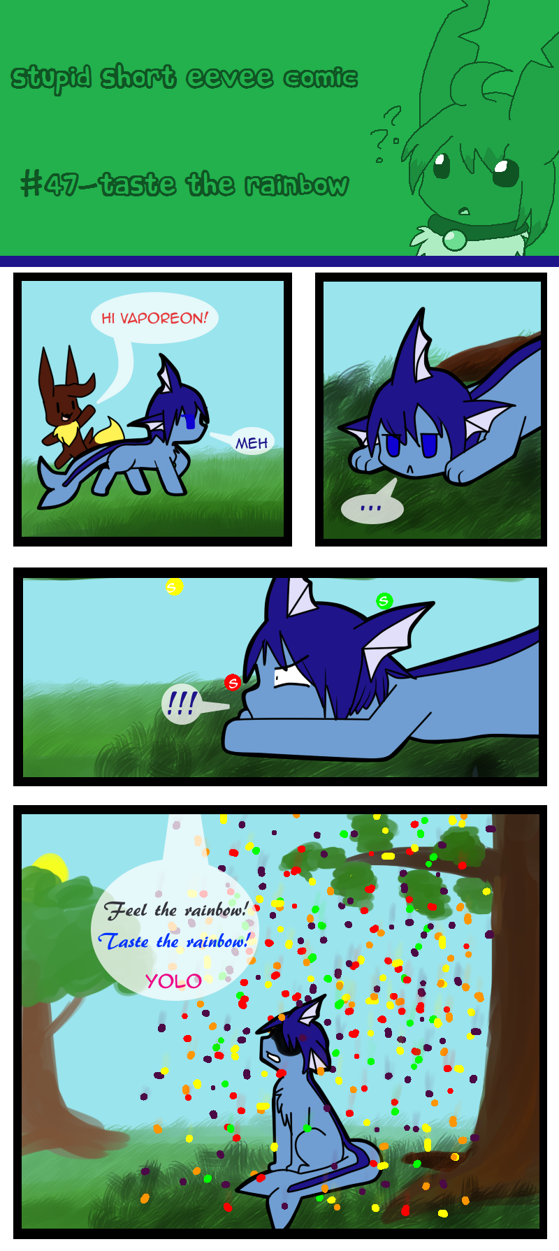 Stupid Short Eevee Comic 47 By Scruffyeevee On Deviantart