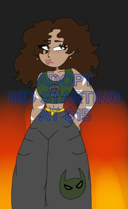 Buff Girl Adopt Details In Bio By Deontaianimation On Deviantart