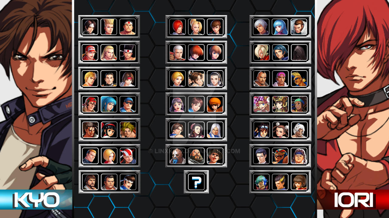 FINAL CHARACTER SELECT by Linxkidd on DeviantArt FINAL CHARACTER SELECT by Linxkidd on DeviantArt