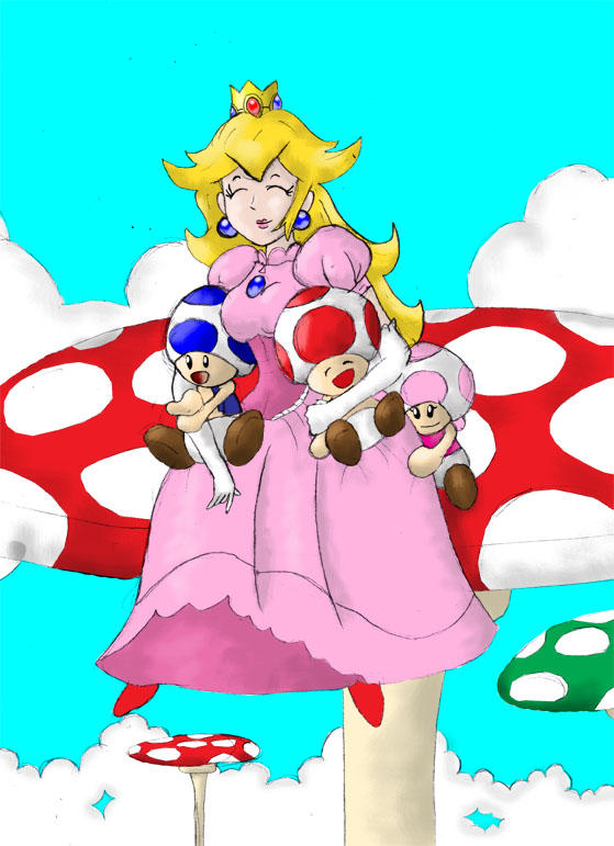 Princess Peach by MrSpookyFace on DeviantArt