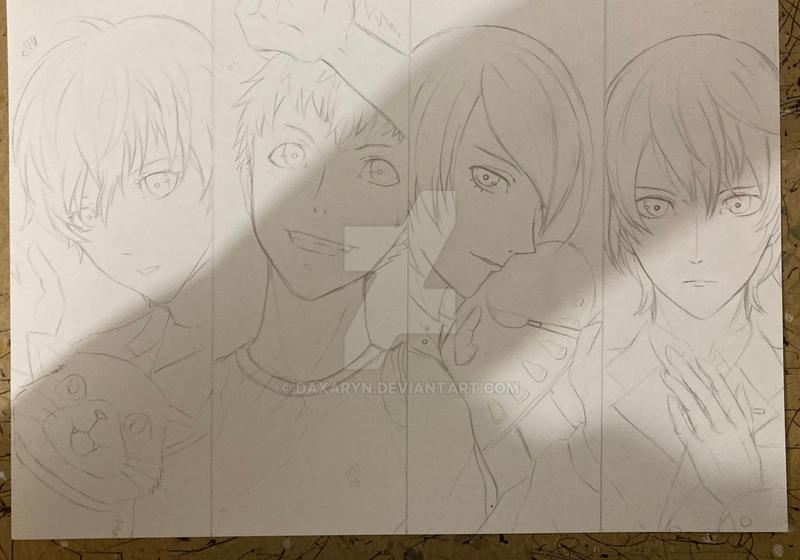 Persona 5 Royal - WIP 2 (still updating sketch) by Daxaryn on DeviantArt Persona 5 Royal - WIP 2 (still updating sketch) by Daxaryn on DeviantArt