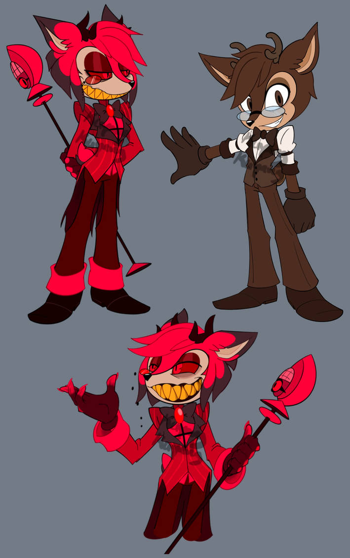 Alastor The Radio Deer By Kuyangkuyang On Deviantart