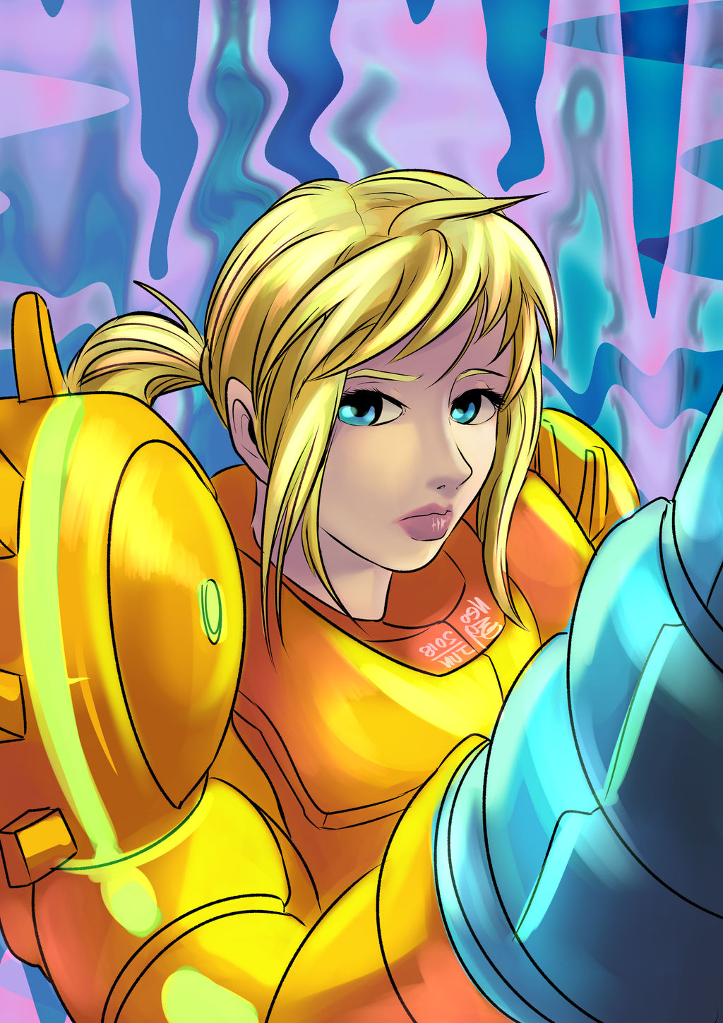 Samus Aran By 7dollarts On Deviantart