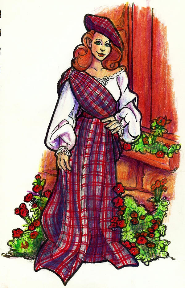 Tartan girl by javajen214 on DeviantArt