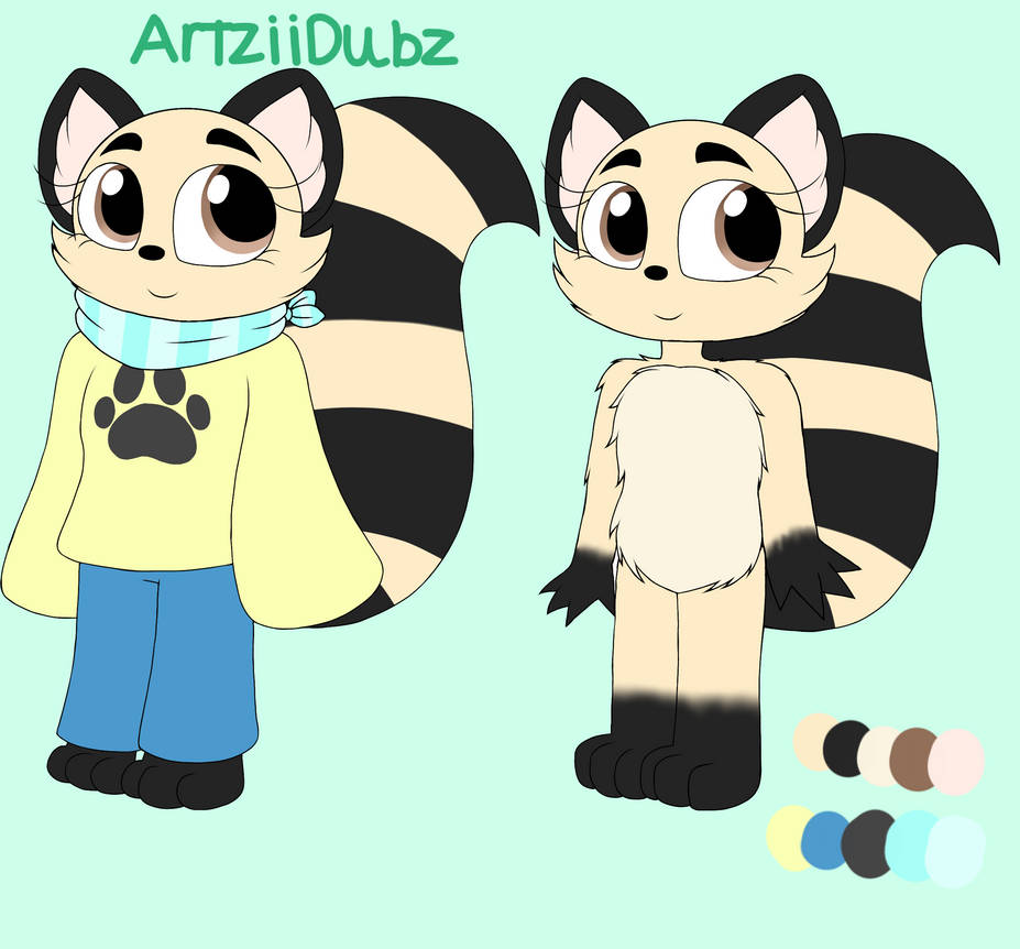 New Artziidubz Reference Sheet By Artziidubz On Deviantart