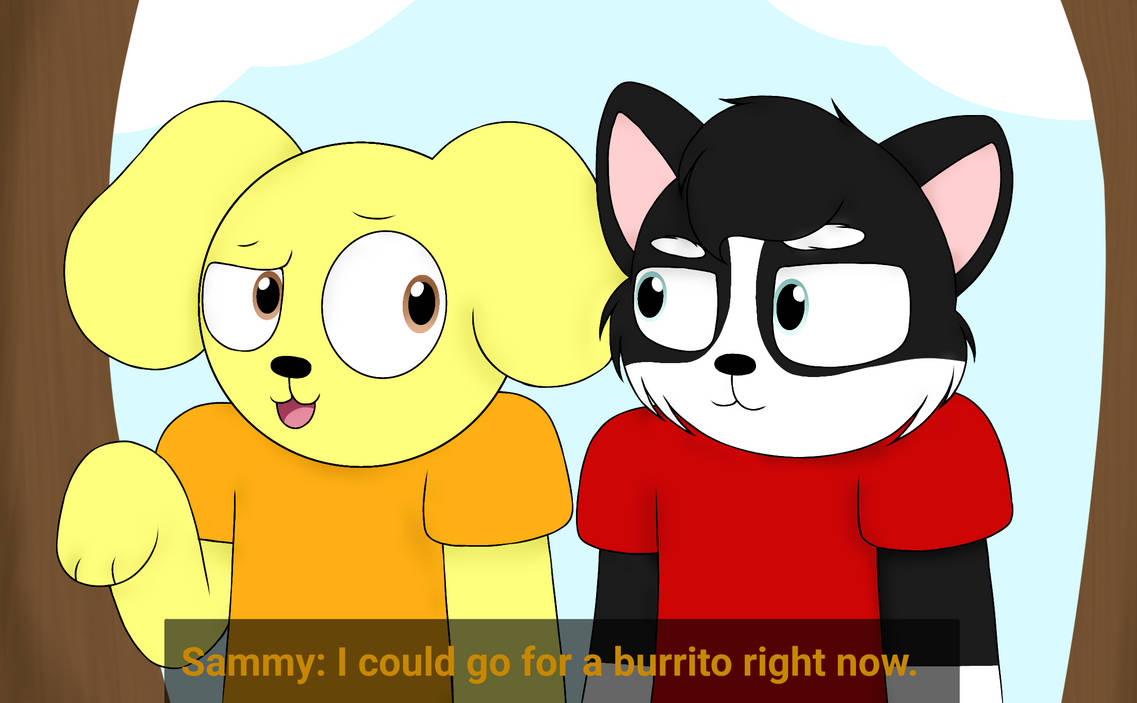 Eden And Sammy Chatting By Artziidubz On Deviantart