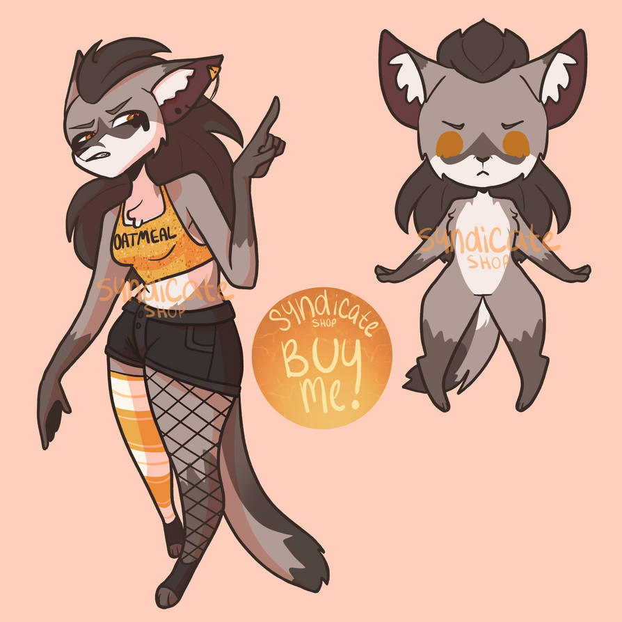 Coyote Fursona Adopt 20 Usd Closed By Syndicateshop On Deviantart