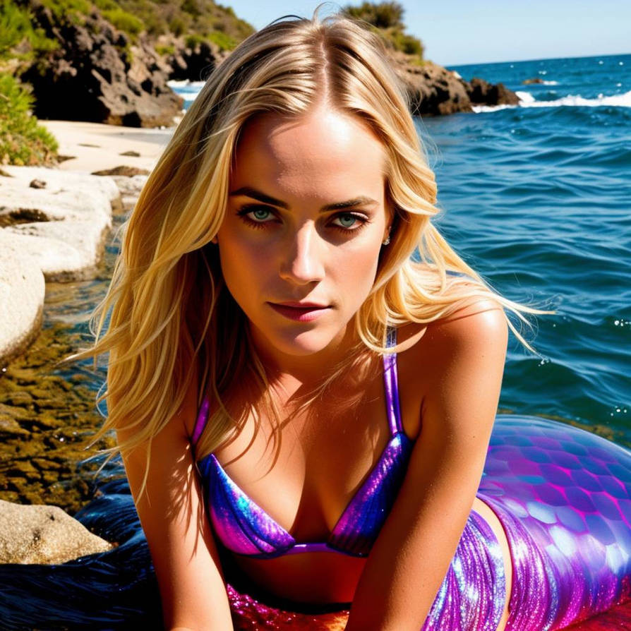 Emily Wickersham As A Mermaid By Robster2014 On Deviantart