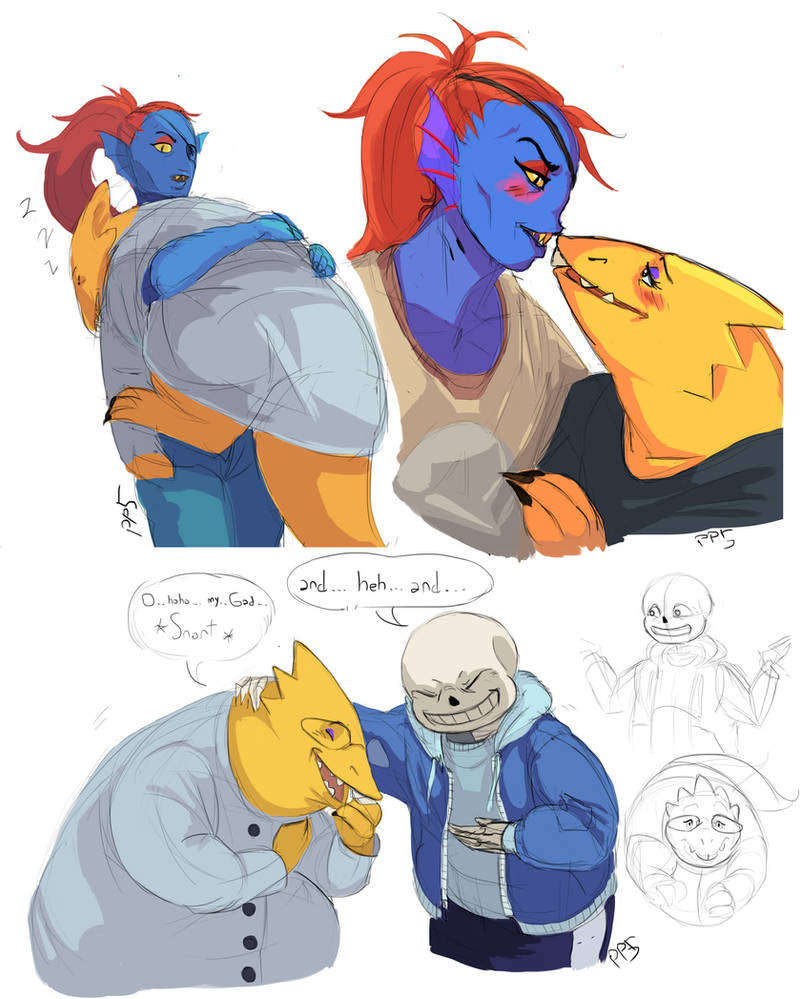 Alphys Sketch Dump 2 By Pancrythepancreas5 On Deviantart