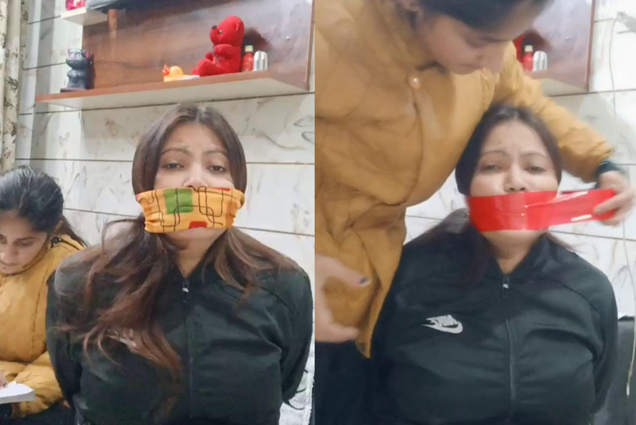 Indian Girl Gagged By Her Jealous Sister Part 3 By Tpugrohit9 On