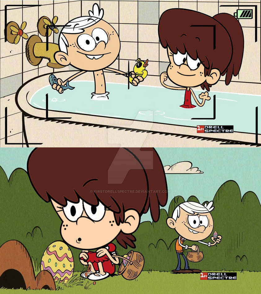Edited Whole Picture Lincoln And Lynn By Firstdrellspectre On Deviantart