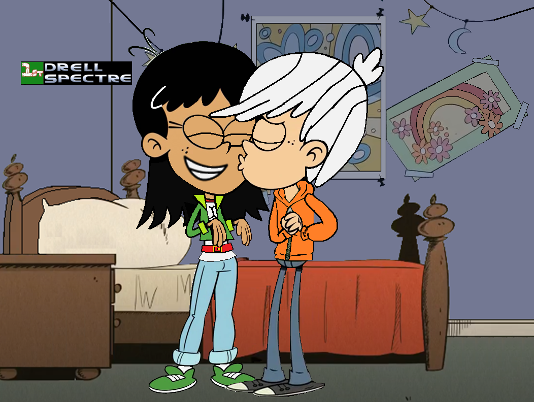 Teenage Lincoln Kissing Stella By Firstdrellspectre On Deviantart