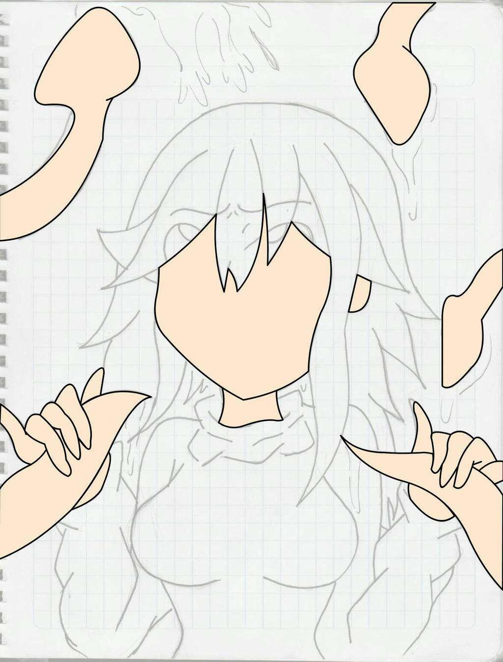 Sky Tentacle Ahegao Progress By Flavinskycorp On Deviantart
