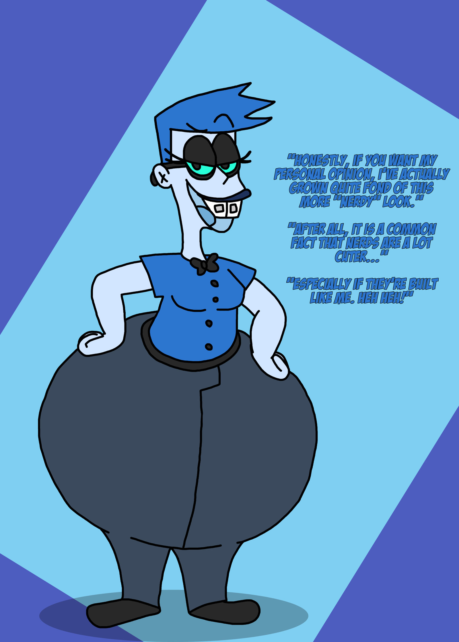 Becky That Big Blue Nerd By Jm0364 On Deviantart