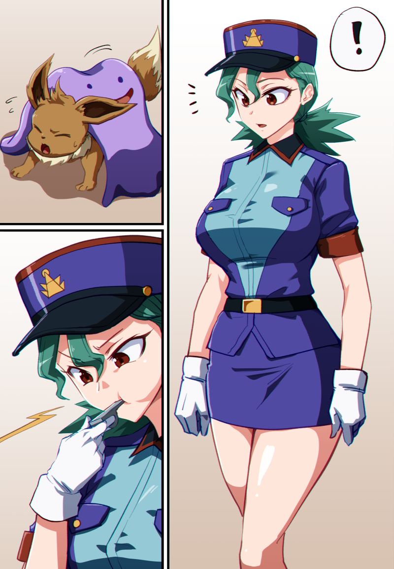 Pokemon Jenny Eevee Ditto By Khear987 On Deviantart