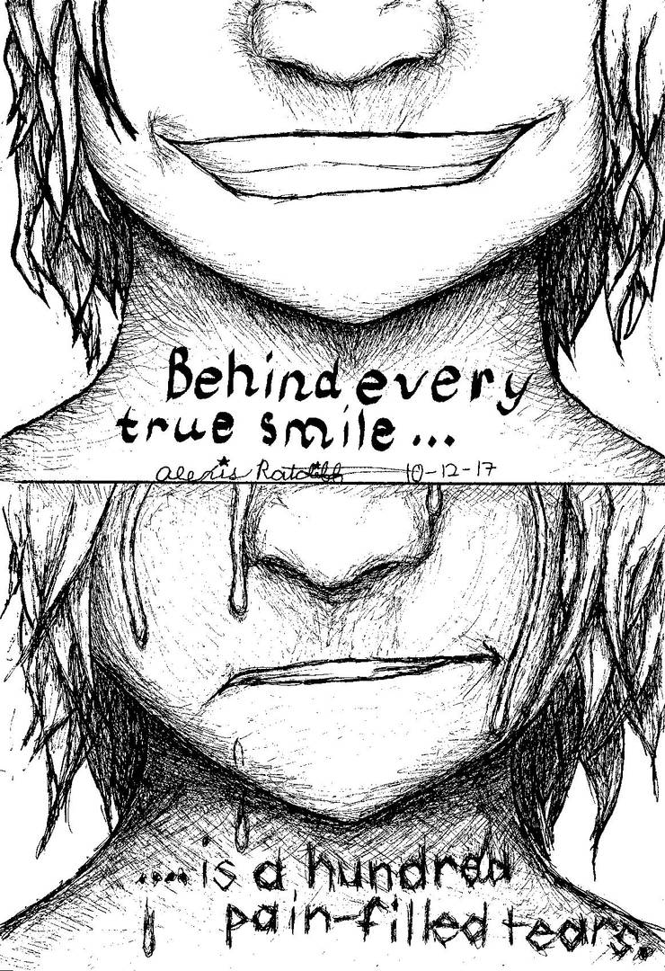 Behind Every Smile - Inktober #4 by Sora-Nightwalker on DeviantArt Behind Every Smile - Inktober #4 by Sora-Nightwalker on DeviantArt