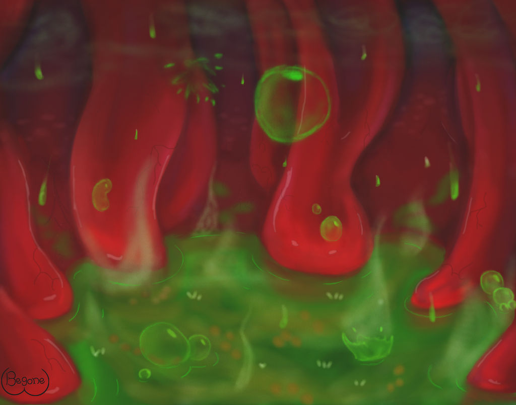 Bubbling And Gurgling Stomach By Begone111111 On Deviantart