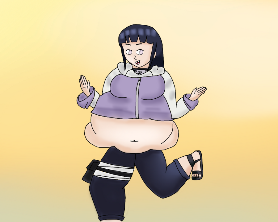 Cute And Chubby Hinata By Butlova On Deviantart